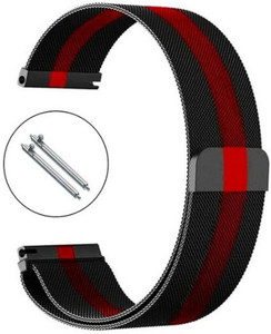 ONCRO men 22mm watch magnetic strap for smart watch boat mesh metal ...