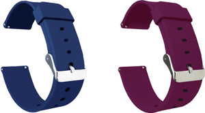 ACM Pack of 2 Watch Strap for Fastrack Reflex Beat Plus Smartwatch Belt ...