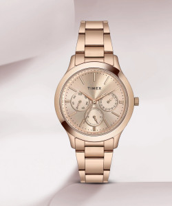 TIMEX Multifunction Rose Gold Dial Analog Watch - For Women - Buy TIMEX ...