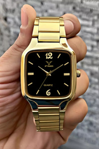 FNB BLk-Roman Elegant Black Dial HMTS Analog watch For Men Analog Watch ...