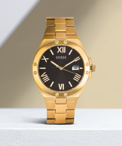 GUESS Black Dial Analog Watch - For Men - Buy GUESS Black Dial Analog ...