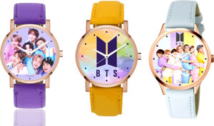EXCEL BTS_Combo 002 BTS Series Analog Watch - For Boys & Girls - Buy ...