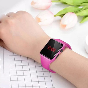 COSMIC Girls Pink Kids Digital Led Date Display Digital Watch - For ...