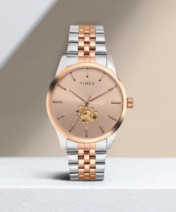 TIMEX Rose Gold Dial Analog Watch - For Men - Buy TIMEX Rose Gold Dial ...