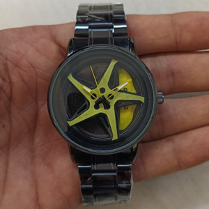 EMPERO Wheel Watch Star Design 3D Rotating Spinning Watch Quartz Men ...