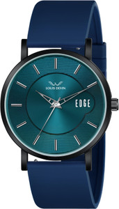 LOUIS DEVIN LD-GR092-BLUE Blue Silicone Strap Analog Watch - For Men ...