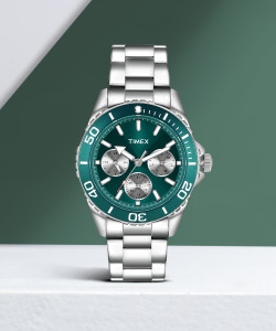 TIMEX Multi Function Teal Dial Analog Watch - For Men - Buy TIMEX Multi ...