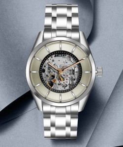 TIMEX Automatic Beige Dial Analog Watch - For Men - Buy TIMEX Automatic ...