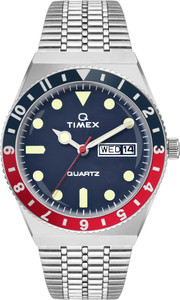 TIMEX Q Round 38mm Blue Dial Analog Watch - For Men - Buy TIMEX Q Round ...