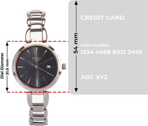 Titan NP2642SM01 Titan Raga Viva with Date Grey Dial Silver MetalStrap ...