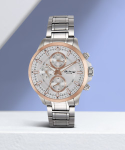 Titan NP90104KM03 Octane White Dial Quartz Multifunction Stainless ...