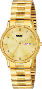 G FOX 1581R Golden Day And Date Metal Chain Analog Watch - For Men ...