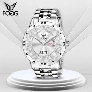 FOGG 2508-Silver Day and Date Display Analog Watch - For Men - Buy FOGG ...