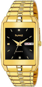 HMT DLX hmt 9002- blk gold DD Original Premium Gold Plated black Dial ...