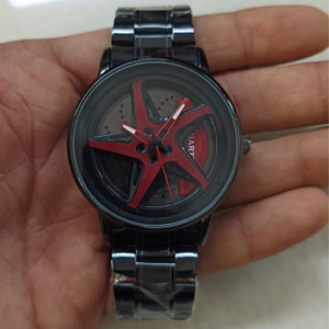 EMPERO Wheel Watch Star Design 3D Rotating Spinning Watch Quartz Men ...