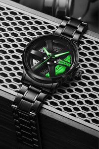 Spinner Car wheel watch | Spinning watch | Roatating watch | Gyro watch ...