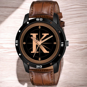 Natrix ALPHA-K-AVO-BLK-DBRW-CRL Fancy Design Stylish ALPHABET K Dial ...
