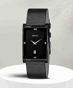 NOVA Slim Watch Mens & Women Slim Date Series Wrist Watch Analog Watch ...
