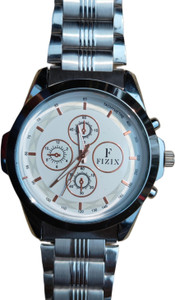 FIZIX QUARTZ Men's elegance of time Men's silver limited editions ...