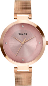 TIMEX Pink Dial Analog Watch - For Women - Buy TIMEX Pink Dial Analog ...