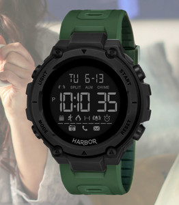 Harbor 9098-Green Digital Watch - For Men - Buy Harbor 9098-Green ...
