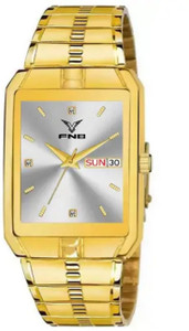 FNB FN-1138 Elegant Day date Series HMTS Quartz Analog Watch - For Men ...