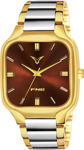 FNB Elegant Series Square Analog Quartz For Men/Boys Analog Watch ...