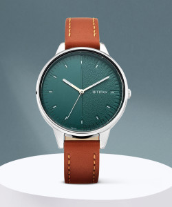 Titan Green Dial2648SL01 Analog Watch - For Women - Buy Titan Green ...
