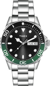 TIMEX Black Dial with Day-Date Function Analog Watch - For Men - Buy ...