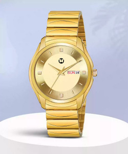 WIZARD TIMES Formal and Party Wear Watch for Men Men's Watch Golden ...