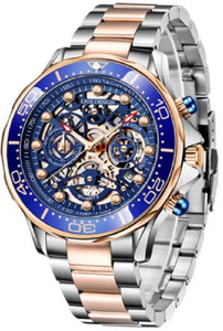 OVERFLY OVERFLY LIGE Analog Chronograph Luxury with Date Display Analog ...