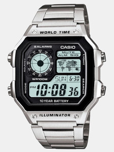 CASIO AE-1200WHD-1AVDF Youth ( AE-1200WHD-1AVDF ) Digital Watch - For ...