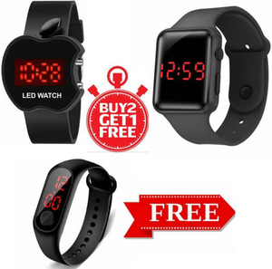 V&Y Designer Dial With Day&Date display LED Combo Watches for Boys ...