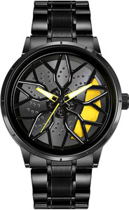Amigos Gyro Wheel Tencel Car Wheel Analog Watch - For Men - Buy Amigos ...