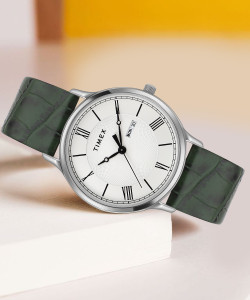 TIMEX White Dial Analog Watch - For Men - Buy TIMEX White Dial Analog ...