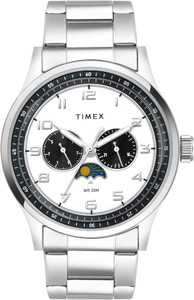 TIMEX Multifunction White Dial Analog Watch - For Men - Buy TIMEX ...