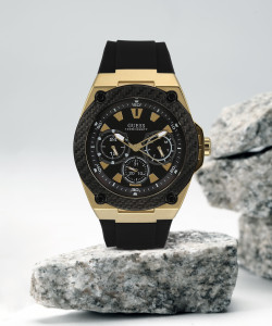 GUESS Legacy Blue Dial Analog Watch - For Men - Buy GUESS Legacy Blue ...