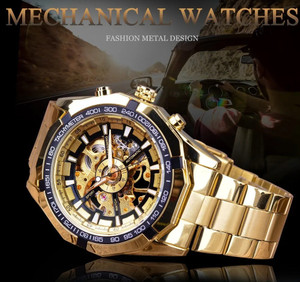 Forsining See Through Back Self Winding Automatic Mechanical Business ...