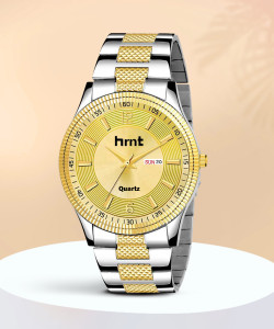 hrnt G9122 9122-Branded & Brand Premium Two-Tone Chain Analogue Hands ...