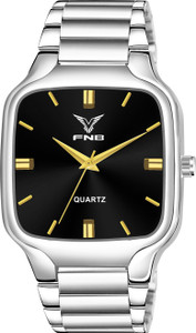 FNB FN-1159 Elegant Series Square Analog Quartz For Men/Boys Analog ...