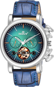 REDUX MW-122 Green Dial Synthetic Leather Water Resistant Formal Analog ...