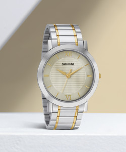 SONATA NP77108BM01W Wedding collection Analog Watch - For Men - Buy ...