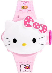 SALINA Hello Kitty Digital Projection Watch Kids Edition 3D Digital ...