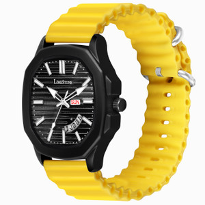 LIMESTONE T800 Day and Date Functioning T800 Colored Silicone Strap 3D ...