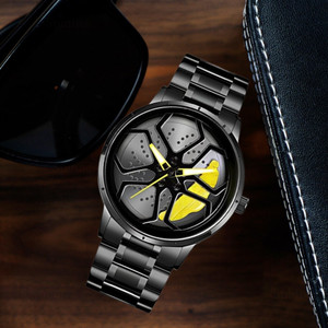 Spinner Car wheel watch | Spinning watch | Roatating watch | Gyro watch ...