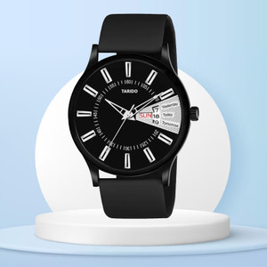 Tarido DAY&DATE WATCH Vintage Day & Date Black Dial Analog Watch - For ...
