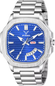 FNB FN-1104 Solid Elegant Dial Design Day And Date Functioning Wrist ...