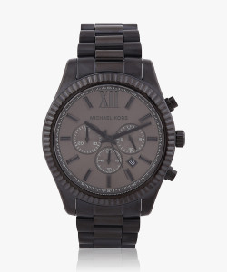 MICHAEL KORS Michael Kors Brinkley Silver Dial SS Chronograph Quartz ...