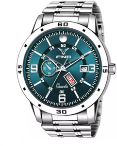 FNB FN-1101 Elegant Dial Day And Date Functioning Wrist Watch Analog ...