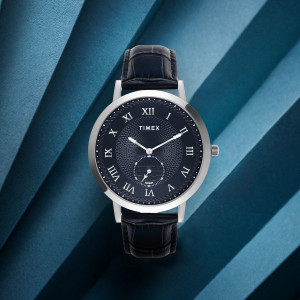 TIMEX 2Hands, Small Second Blue Dial Analog Watch - For Men - Buy TIMEX ...